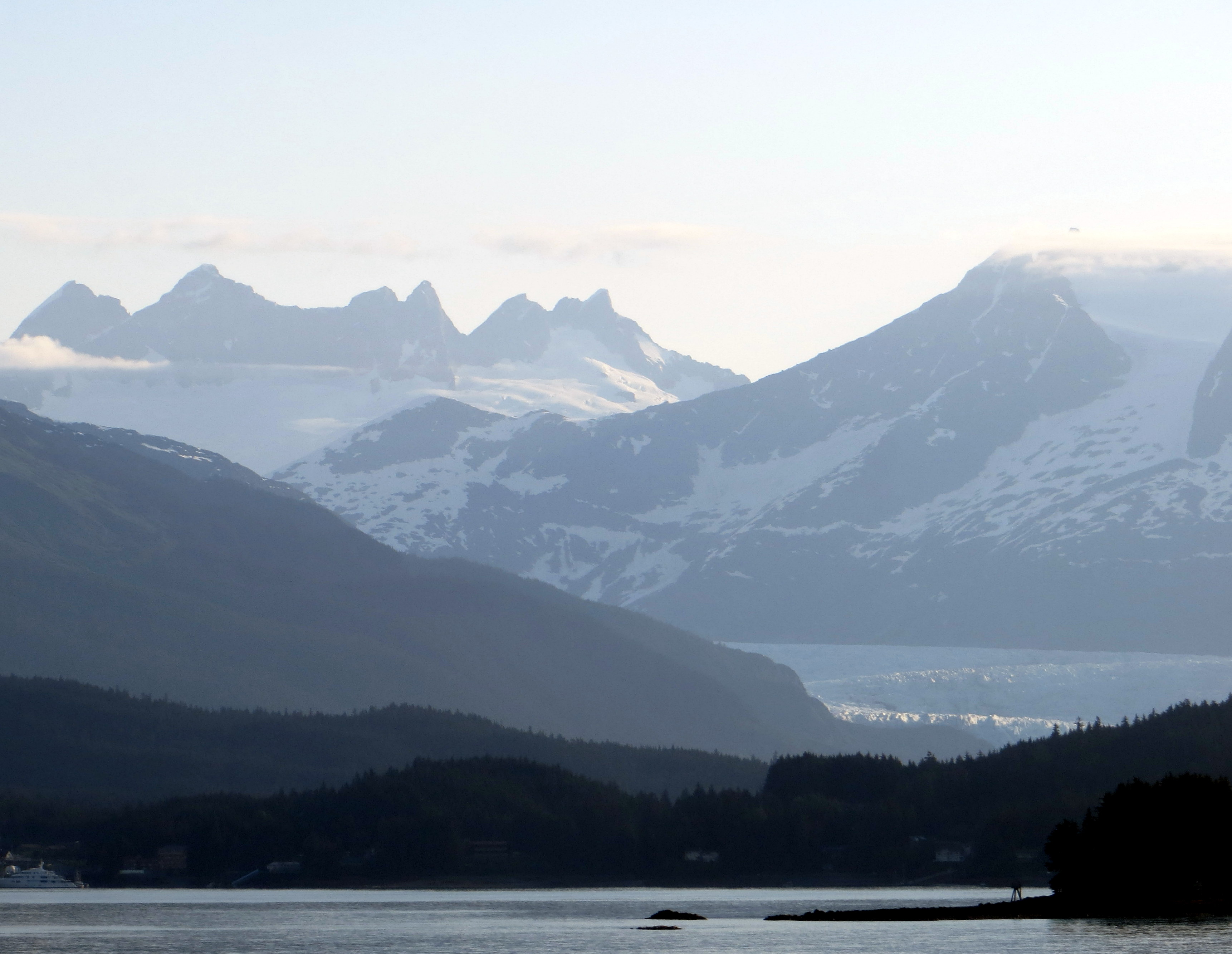 Ferry blog mountains above Petersburg | Ron Mitchell Adventure Blog